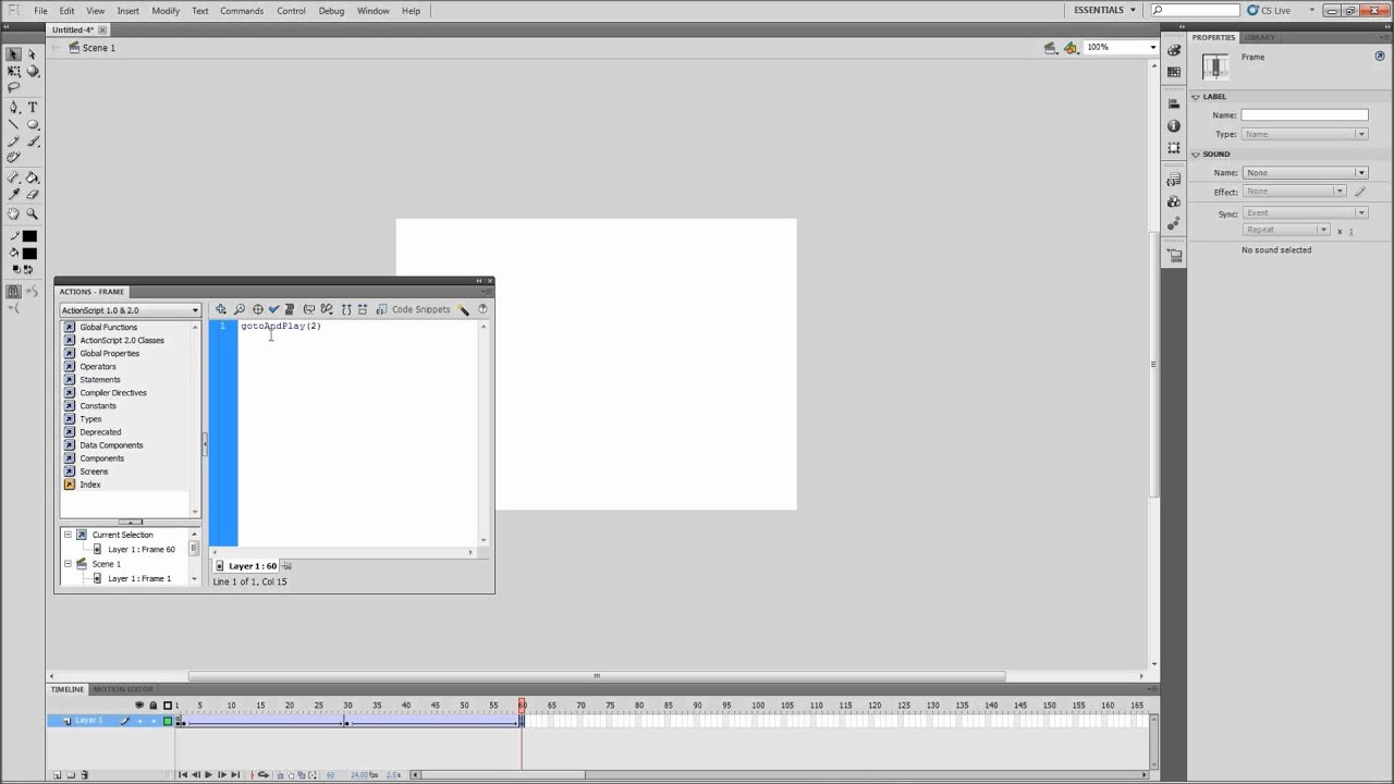 Flash Tutorial Play Buttons Youtube