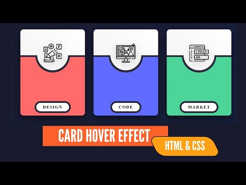Creating A 3d Flip Card Hover Effect Css Tutorial Youtube