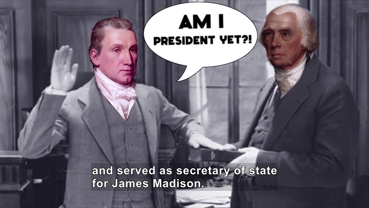 60 Second Presidents James Monroe Accessible Preview Youtube