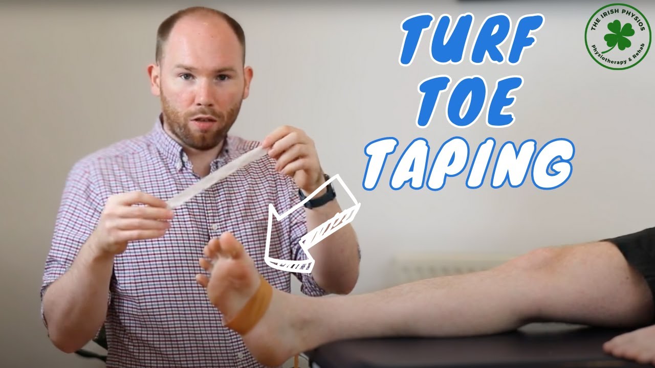 Turf Toe Taping By Foot Specialists For Immediate Pain Relief The