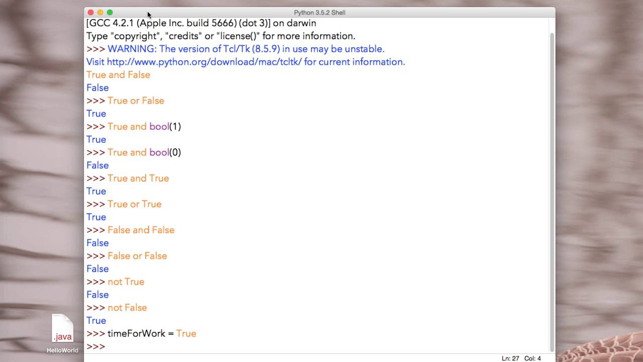 Learn Python Boolean Logic Youtube