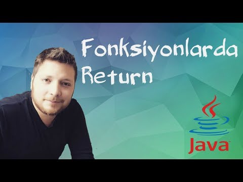 Java Programlama Dersleri 16 Fonskiyonlarda Return Youtube