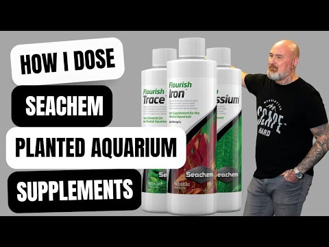 How To Use Seachem Flourish Planted Aquarium Supplements Fertiliser S