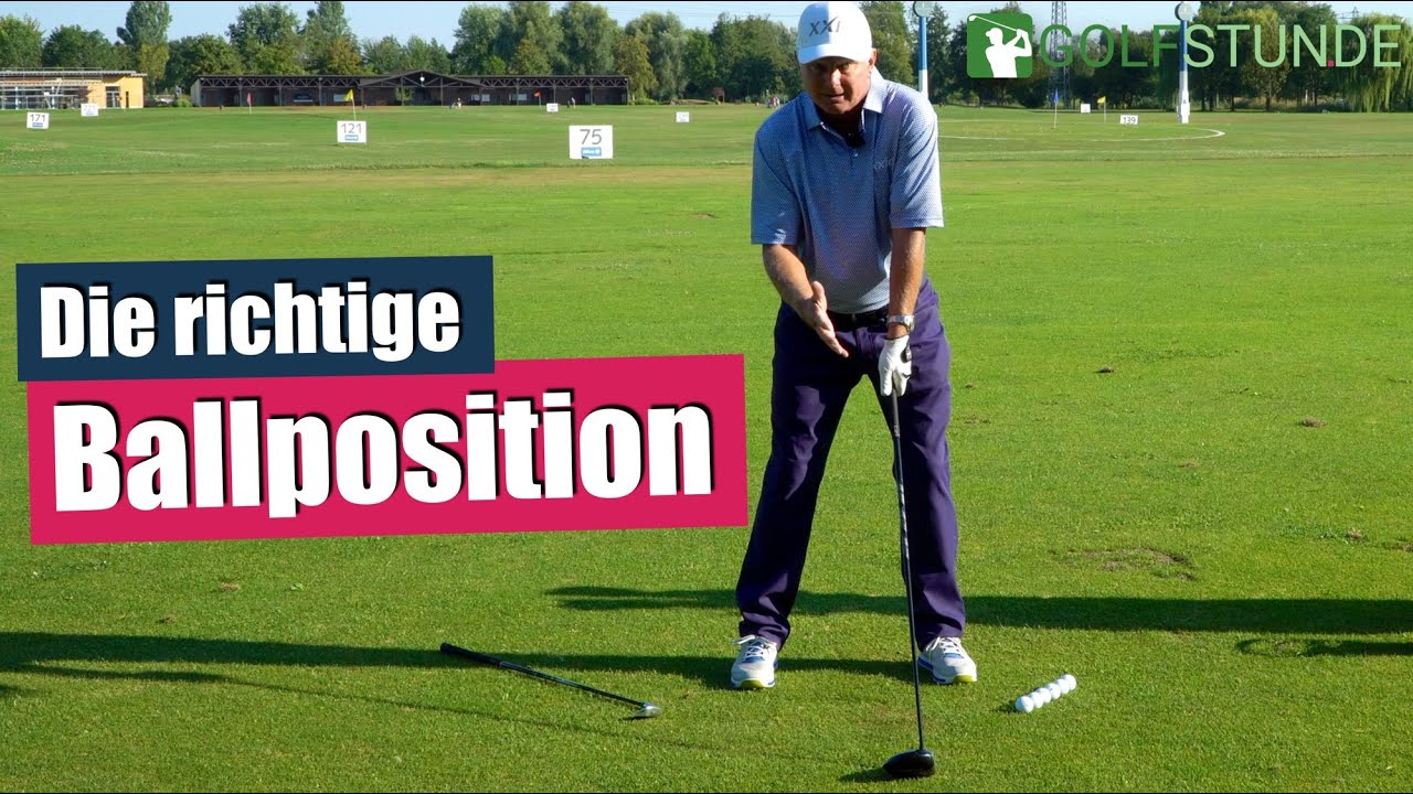 Die Richtige Ballposition Youtube