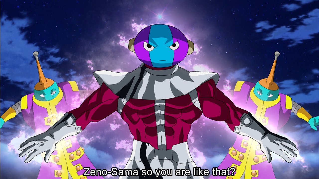 Zeno Sama Shows His True Form He S Giant Dragon Ball Super Youtube