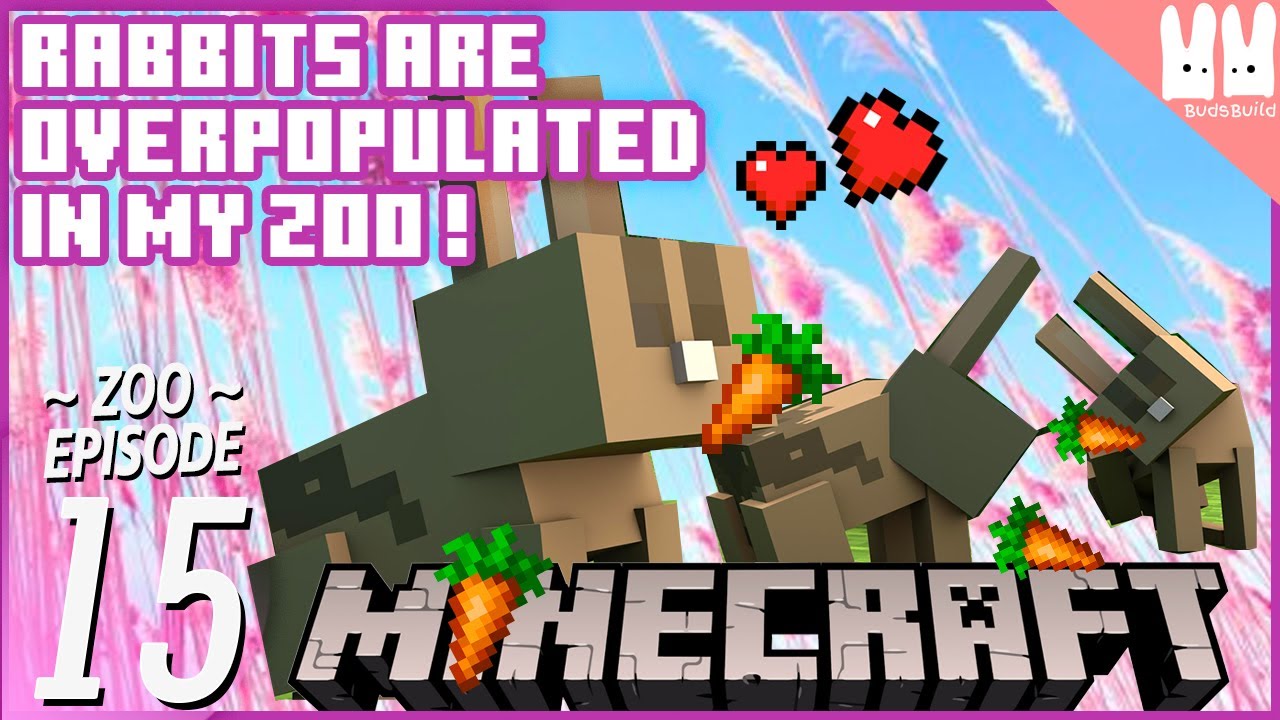 Minecraft Zoo Rabbits Are Overpopulated In My Zoo Youtube