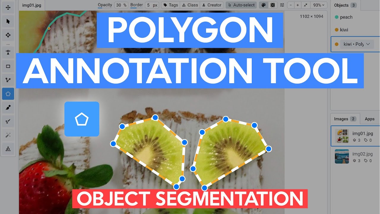 How To Use Polygon Image Annotation Tool For Object Segmentation In