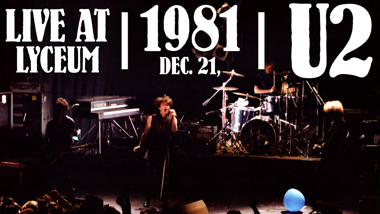 U2 Live In London December 21st 1981 Youtube Music