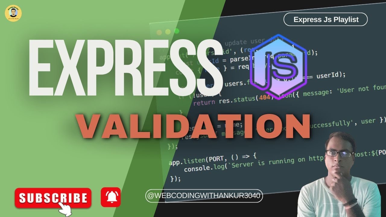 рџ ђ Mastering Express Validator For Error Free Validation In Node Js рџљђ