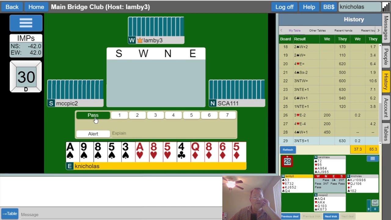 Learning Bridge 10 Hands Sayc With Commentary Youtube