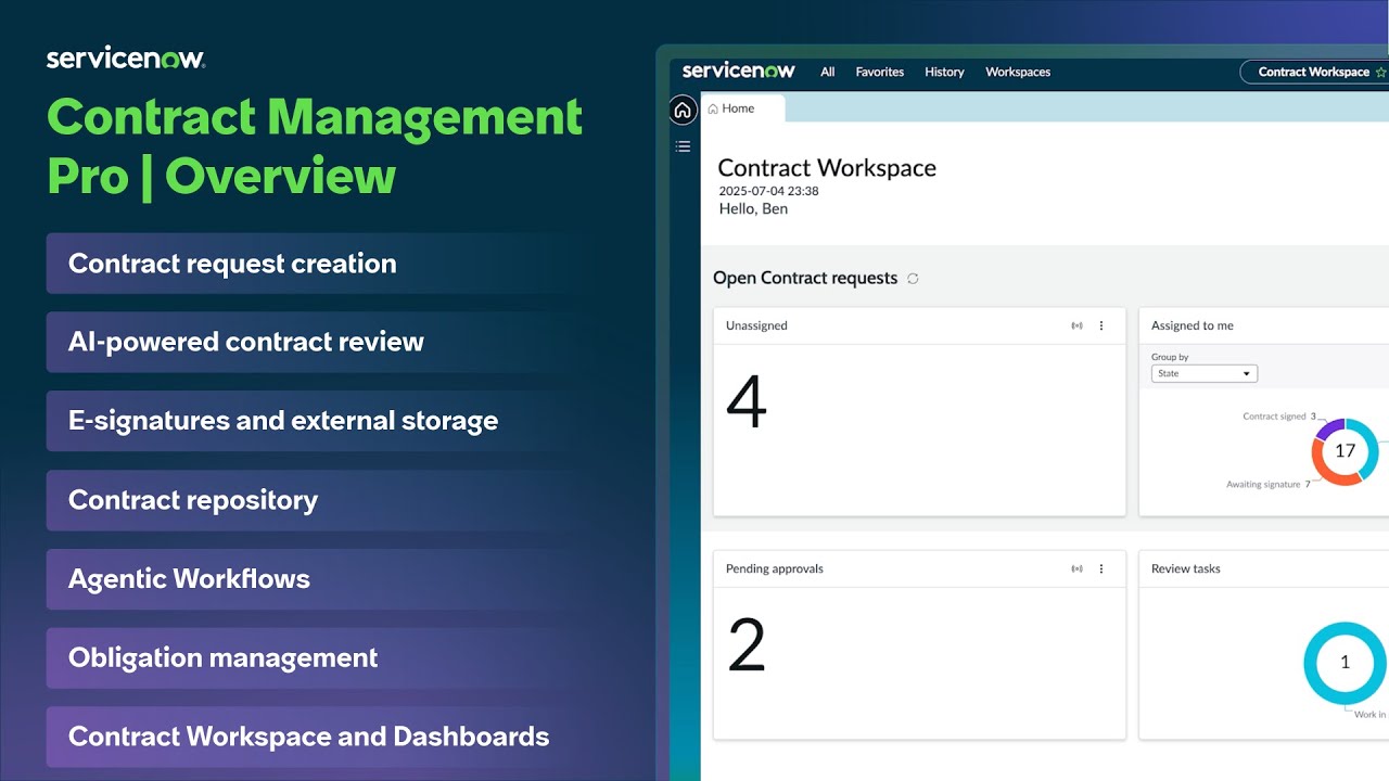 Contract Management Pro Overview Youtube