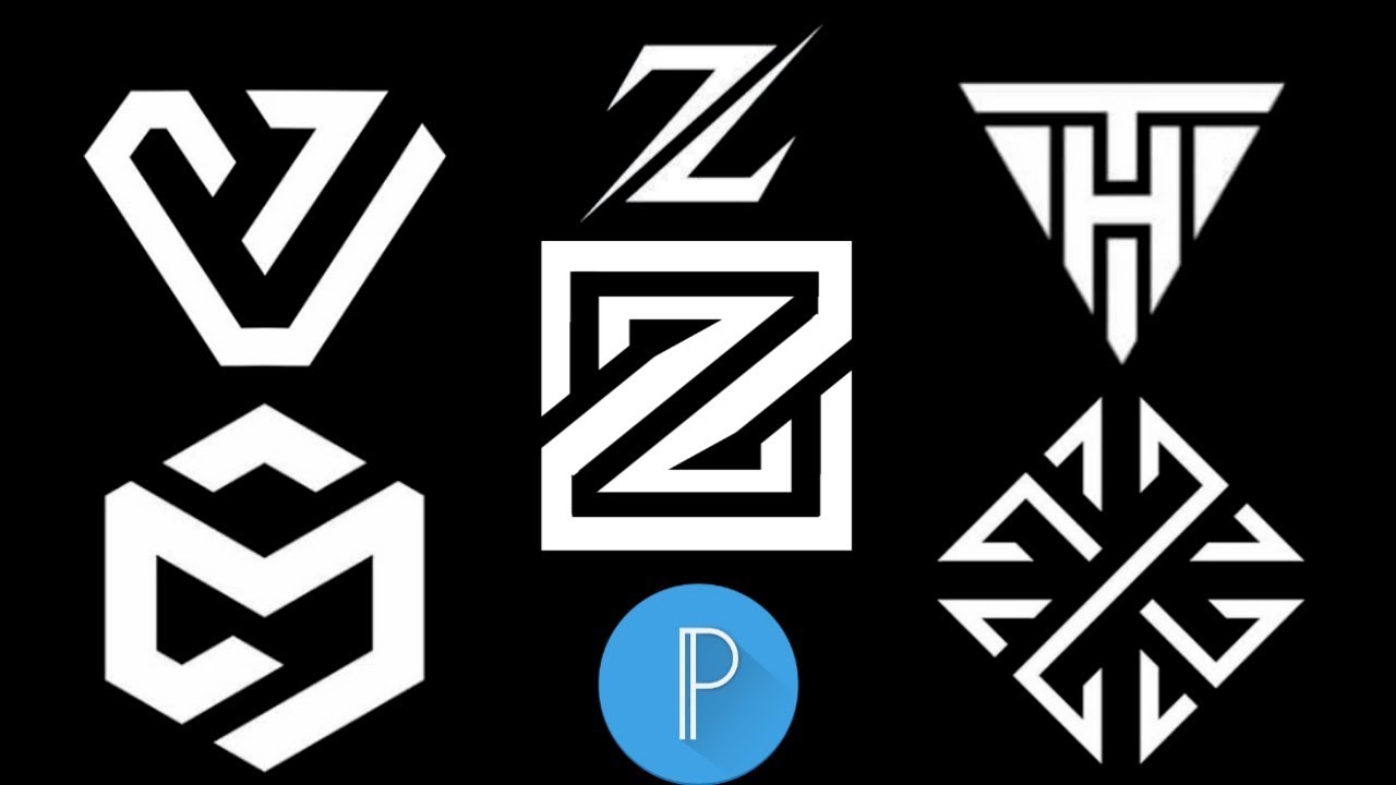 Cara Membuat Logo Design Pixellab Youtube