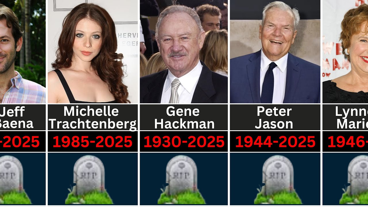 60 Notable Celebrities Who Died In 2025 But You Don T Know Youtube