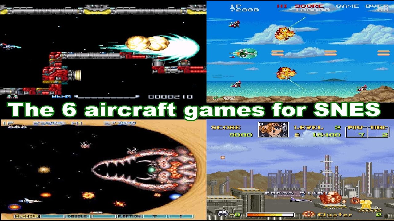 The 6 Aircraft Games For Snes Youtube