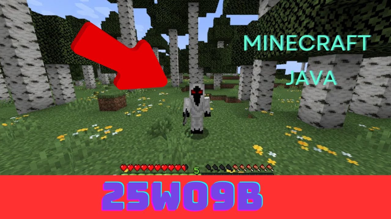 Minecraft Java Edition Gameplay Snapshot 25w09b Youtube