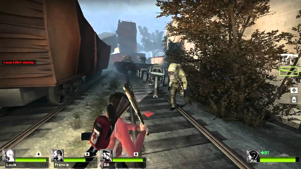 Left 4 Dead 2 The Sacrifice Gameplay Part 1 3 Zoey L4d2 Hd Youtube