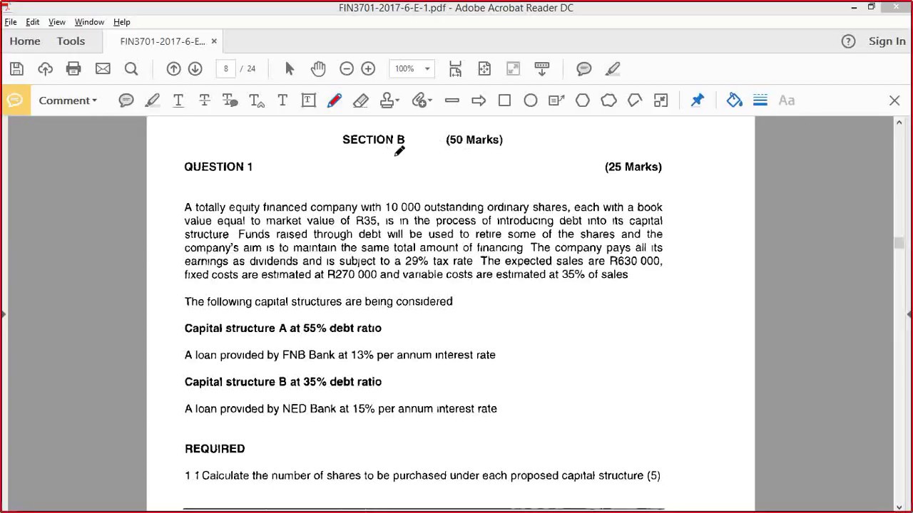 Fin3701 Mayjune 2017part2 Youtube