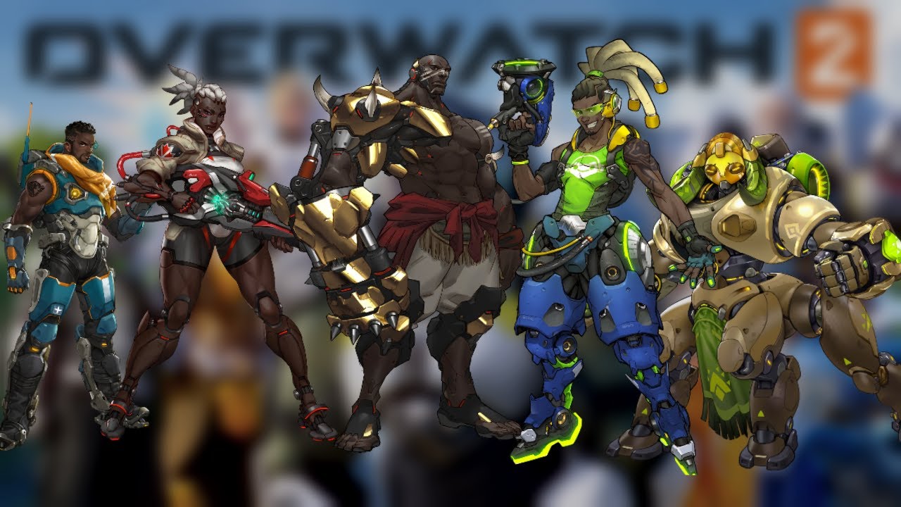Top Five Black People In Overwatch 2 Youtube