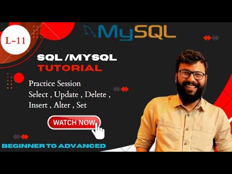 Mysql Lecture 11 For Datanalytics Practice Session 2 Youtube