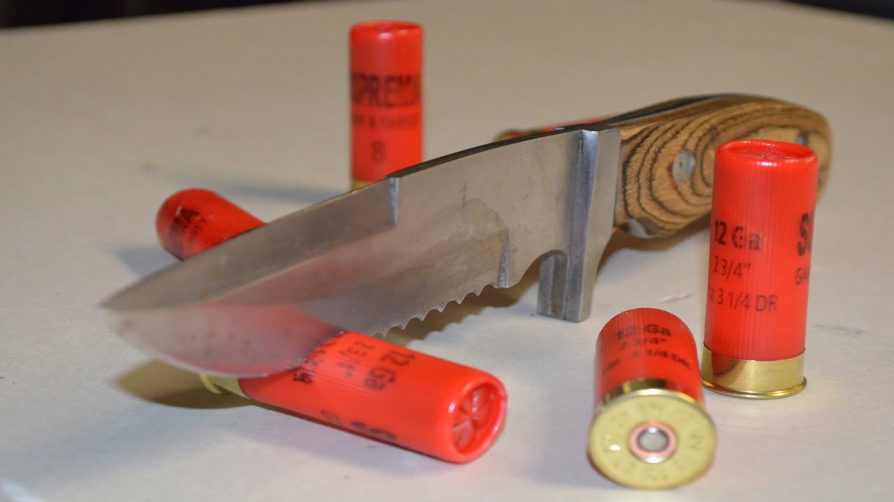 Shotgun Cut Shell Vs Slug Youtube