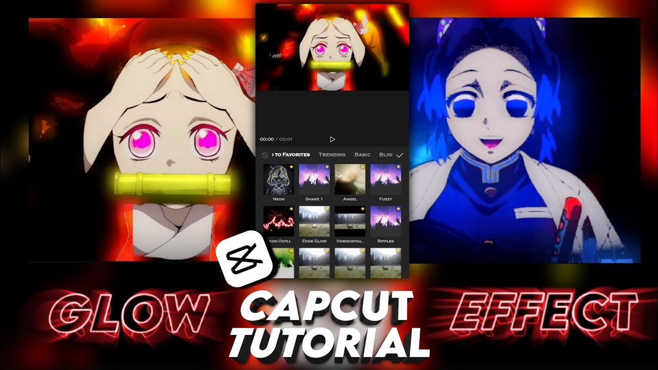 Capcut Glow Effectрџ Capcut Tutorial Capcut Glow Effect Tutorial