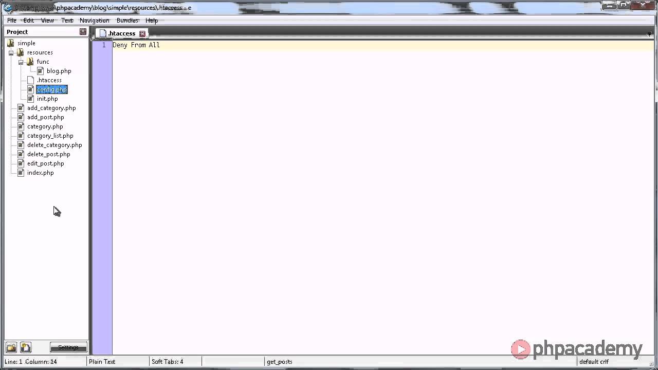 Php Tutorials Creating A Blog Part 1 11 Youtube