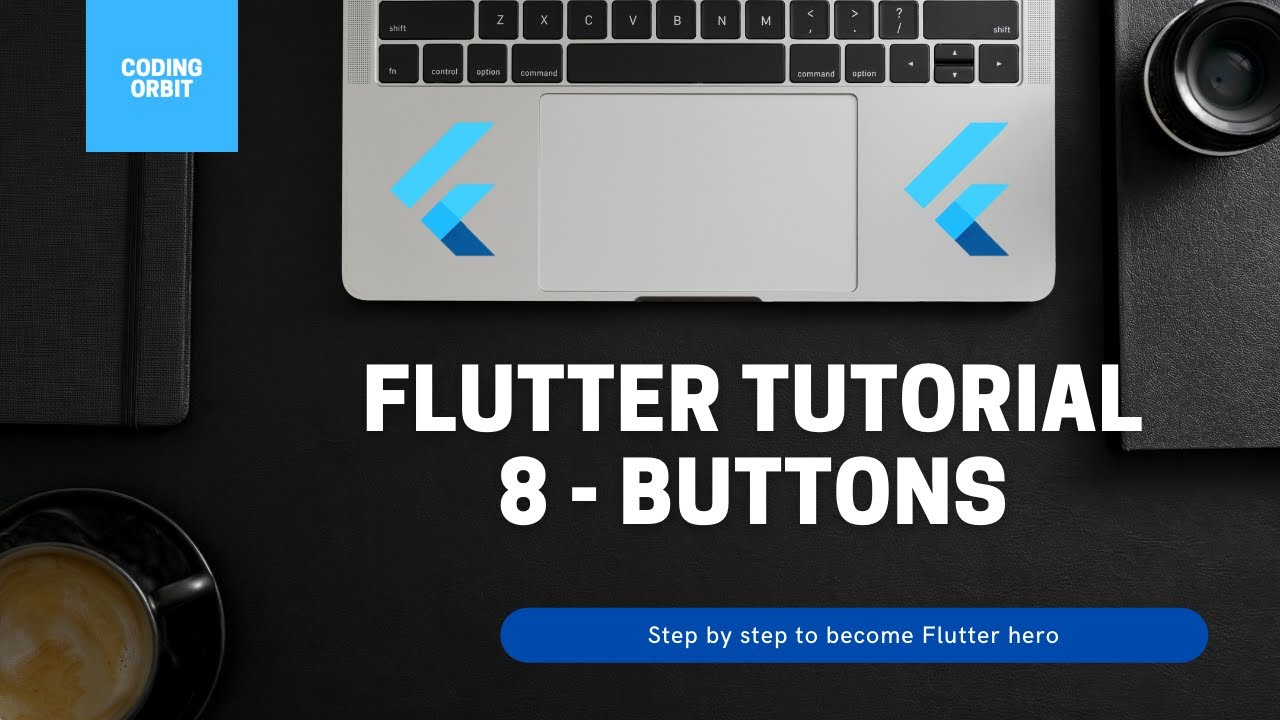 Flutter Tutorial For Beginners 8 Buttons Youtube