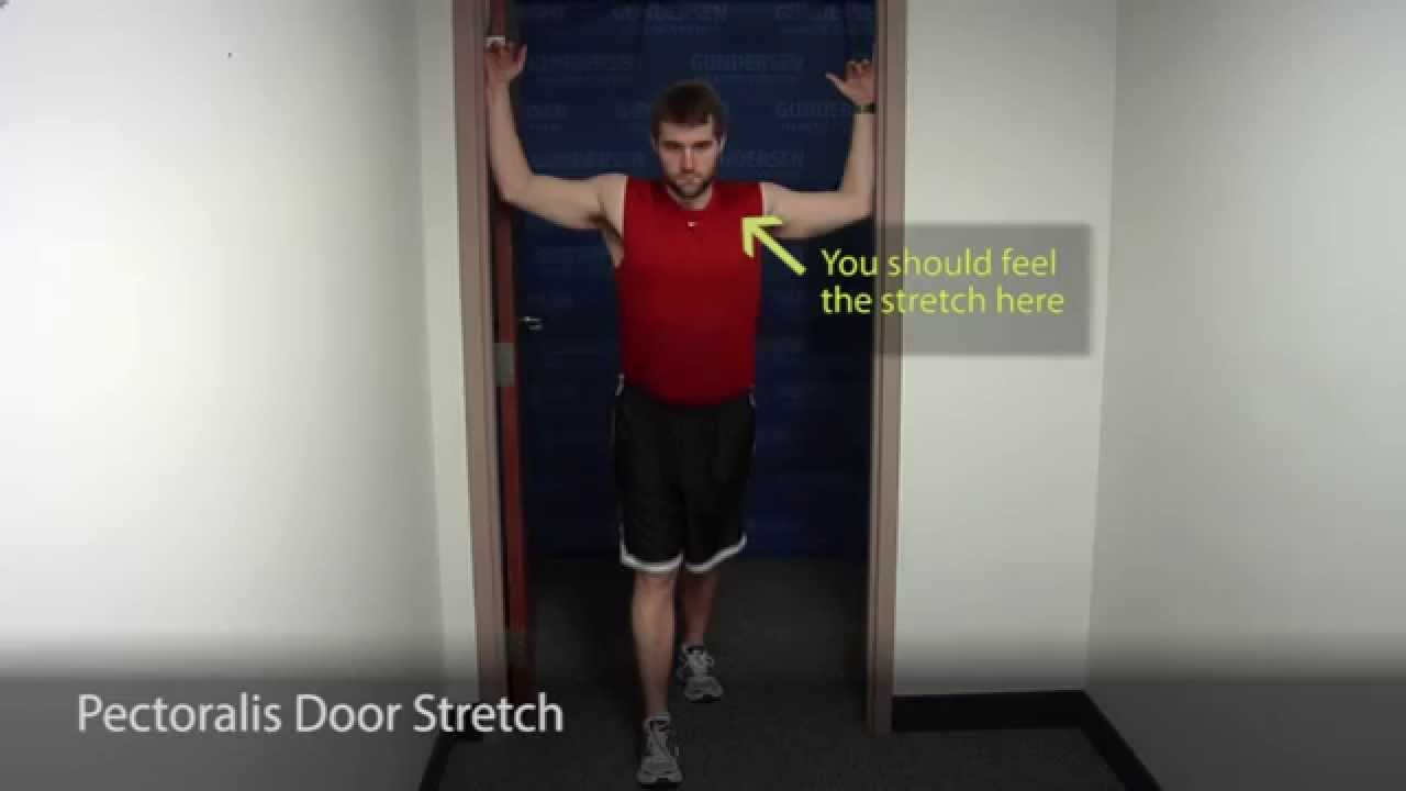 Door Chest Stretch At Valeria Sturm Blog