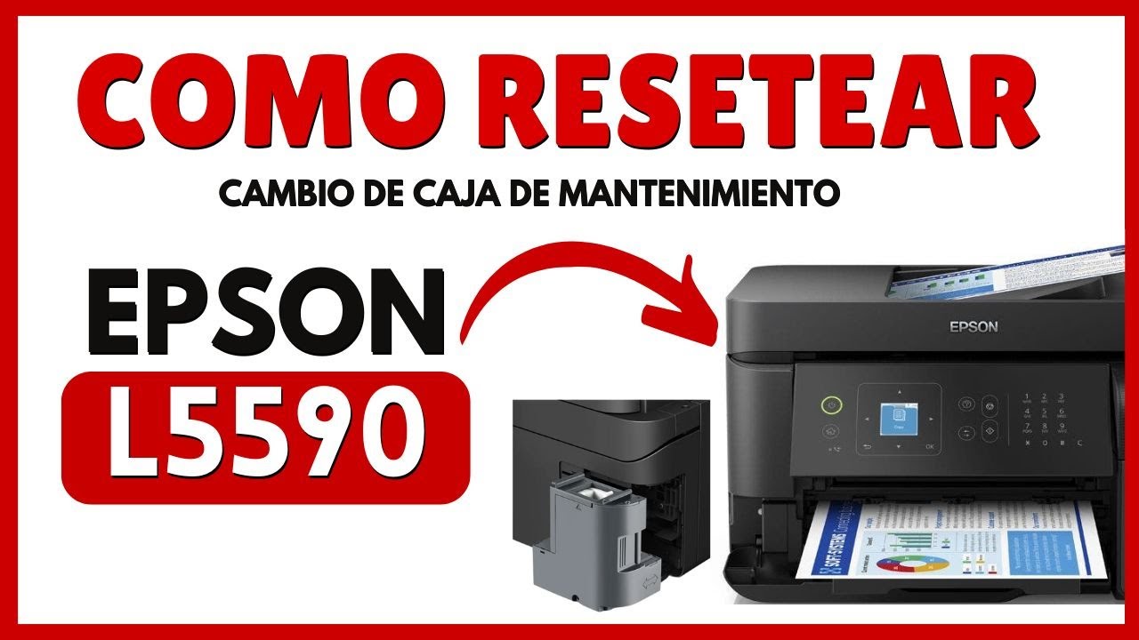 Como Resetear Impresora Epson L5590 рџ њ Como Cambiar La Caja De