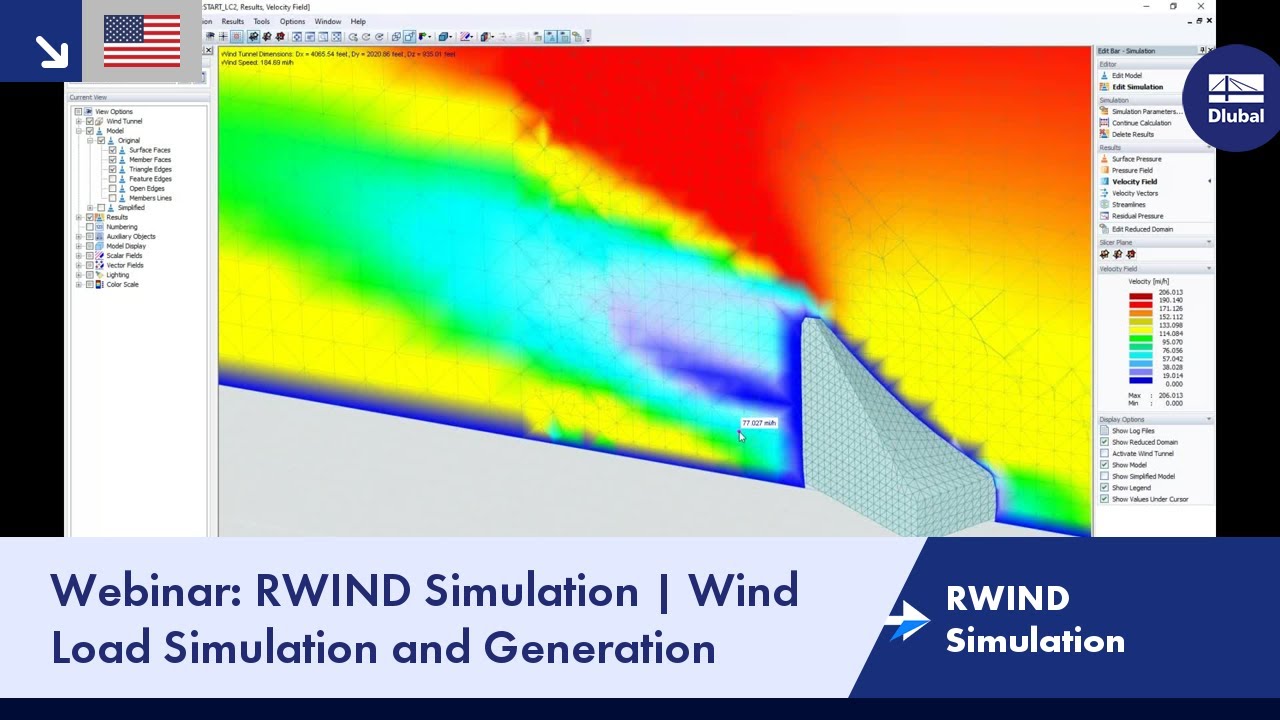 Webinar Rwind Simulation Wind Load Simulation And Generation Youtube