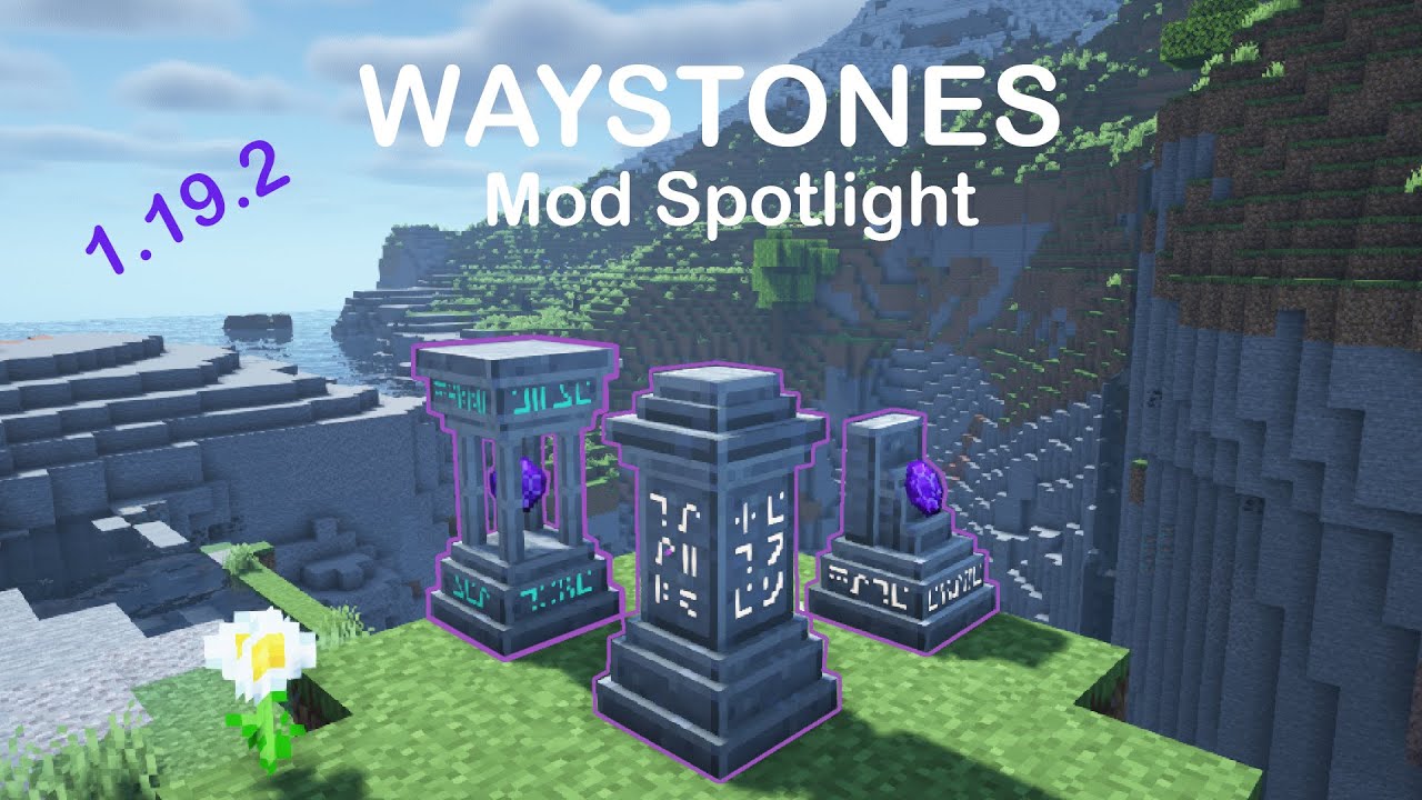 Waystones Minecraft Mod Spotlight Youtube