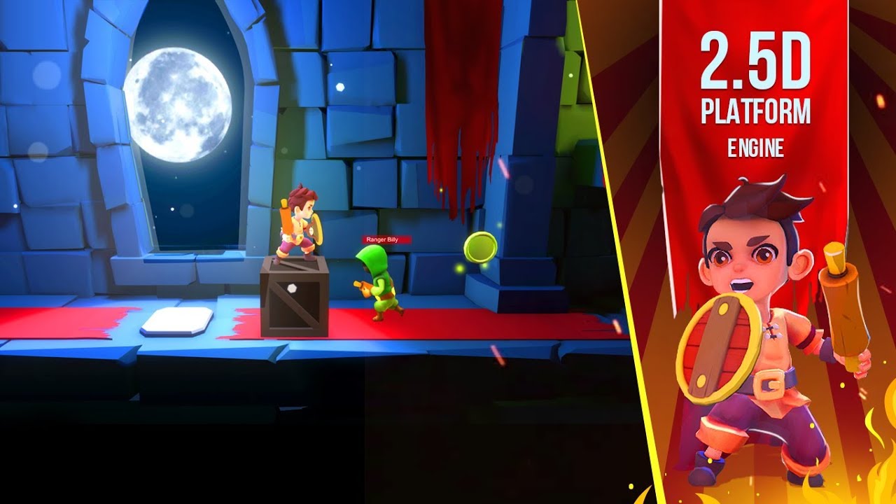 2 5d Platformer Engine Youtube