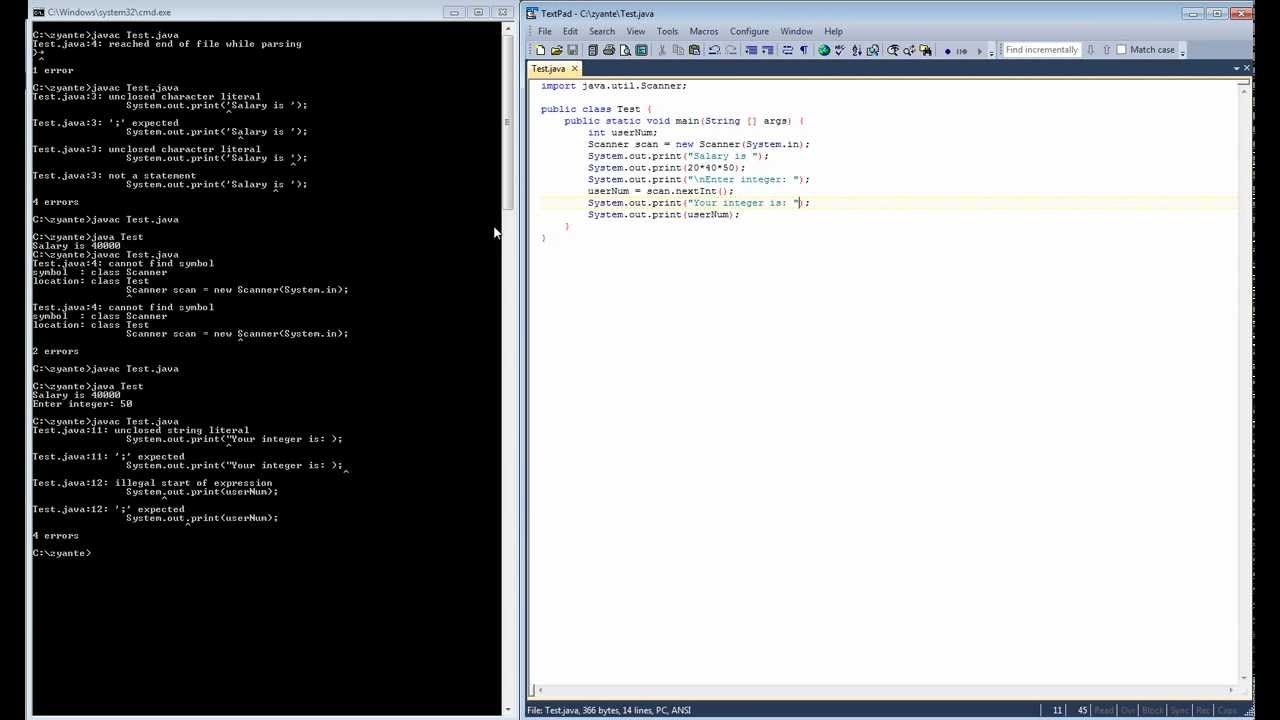 Common Syntax Errors Java Youtube