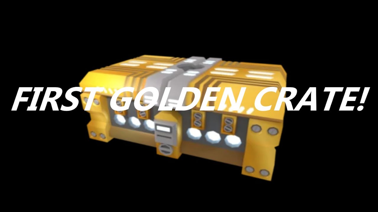 Opening My First Golden Crate Youtube