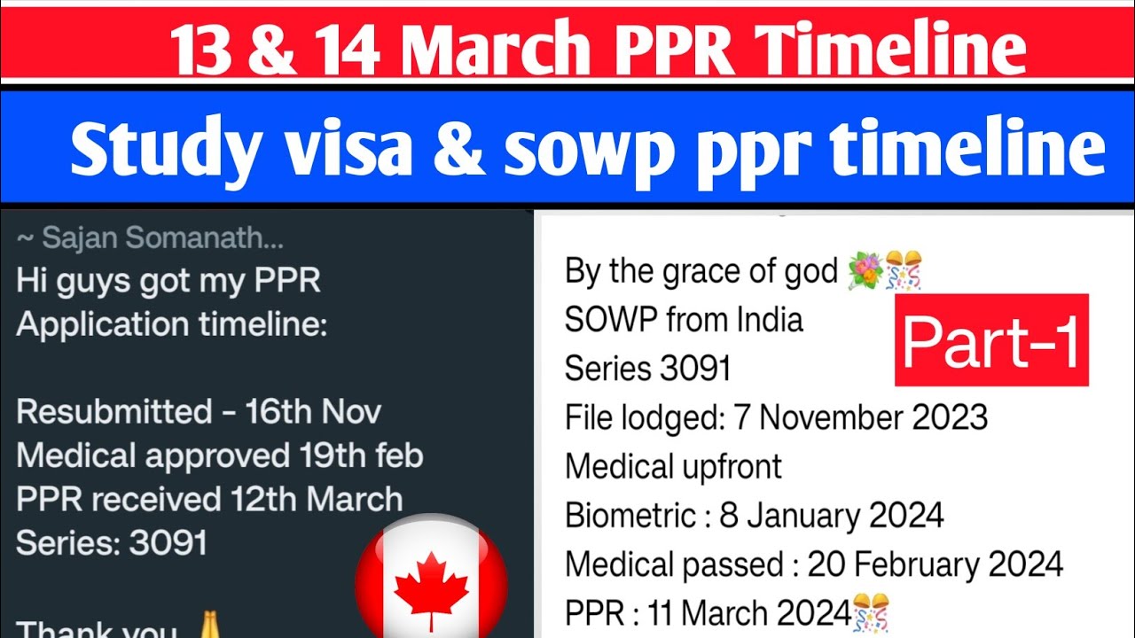 14 March Ppr Request Timeline Today S Ppr Request Timeline Canada