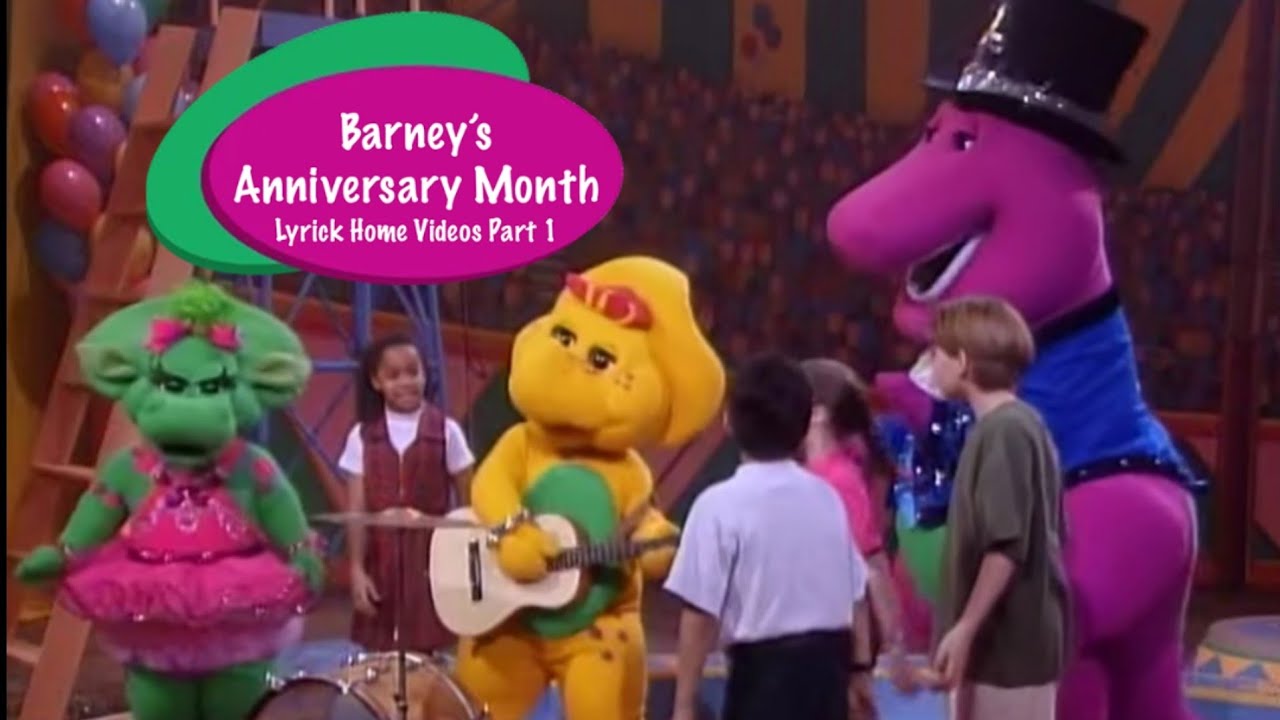 Barney S Anniversary Month The Barney Home Videos The Lyrick Era Part