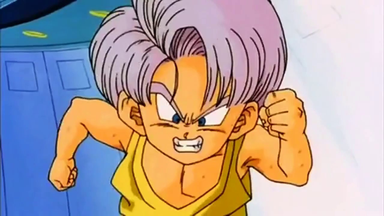 Kid Trunks Transforms Into Super Saiyan For The First Time 720p Youtube