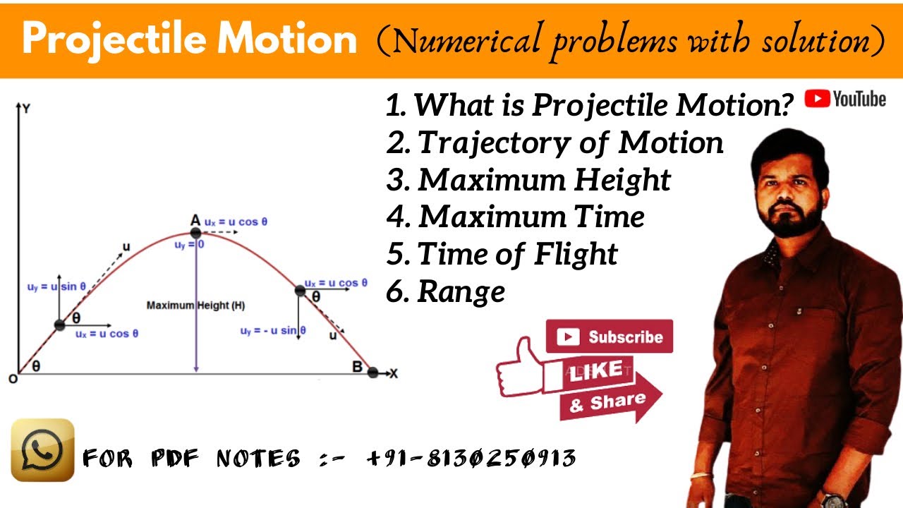 Projectile Motion Numerical Problems At Stacey Friedman Blog