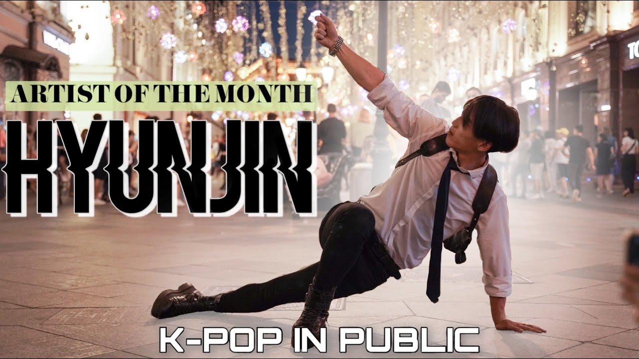 K Pop In Public Stray Kids Hyunjin 현진 Motley Crew Dance Cover By