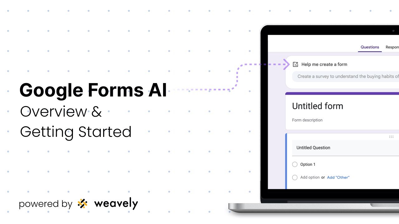 Google Forms Ai Quick Start Tutorial Youtube