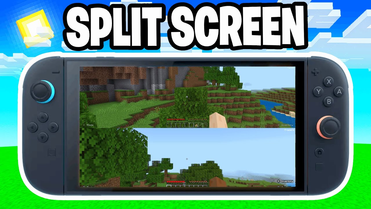 How To Play Minecraft Split Screen On Nintendo Switch 2 Tutorial