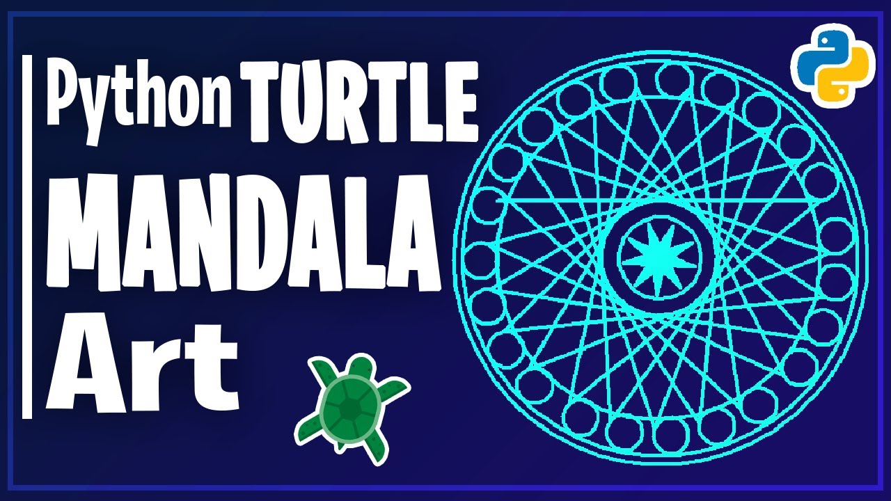 How To Create Mandala Art Using Python Turtle Python Turtle Graphics