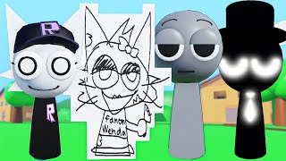 How To Get All Sprunki Morphs And Badges In 3d Sprunki Rp And