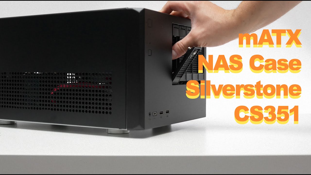 Silverstone Cs351 Matx Nas Case Review Youtube
