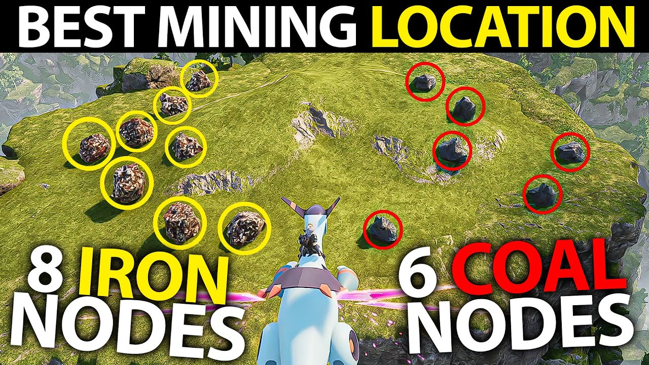 Insane Mining Location In Palworld Youtube