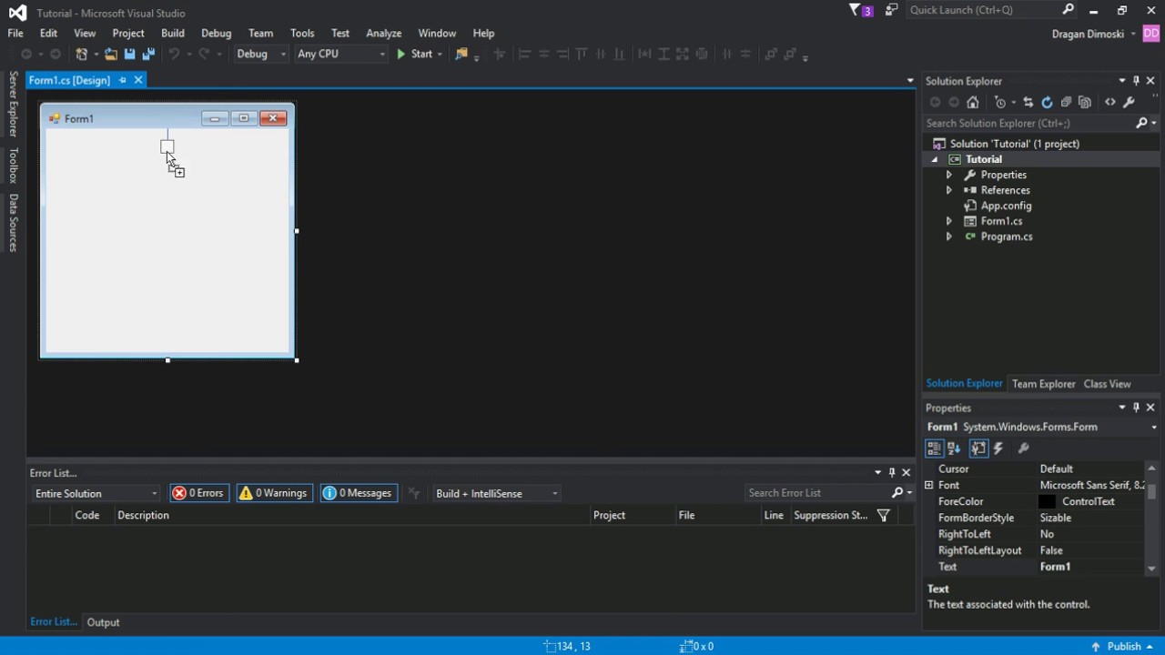 C Read File Line By Line Streamreader Openfiledialog Youtube