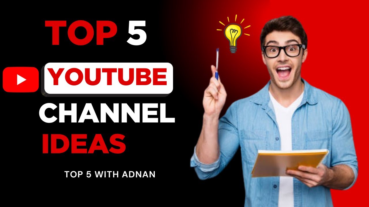 Top 5 Unique Youtube Channel Ideas 2025 I 5 Best Channel Ideas