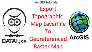 Export Topographic Image Map Layerfile To Georeferenced Raster Map ...