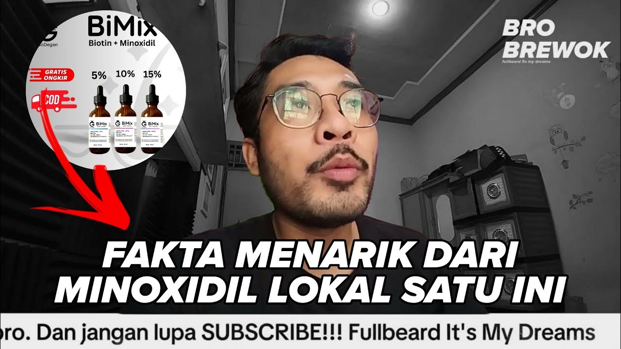 Seberapa Bagus Minoxidil Lokal Ini Bimix Minoxidil 5 Youtube