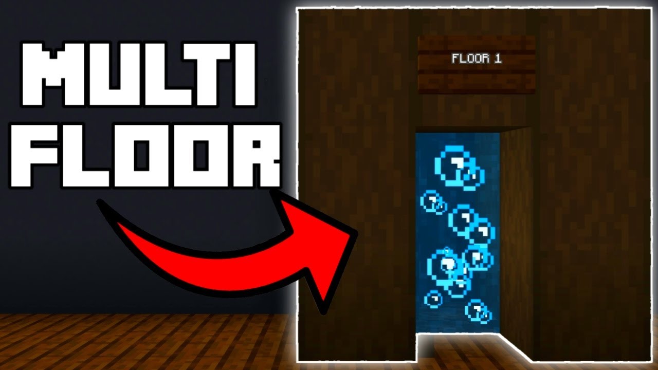 рџ Minecraft Bedrock 1 21 Easy Multi Floor Elevator Tutorial Youtube